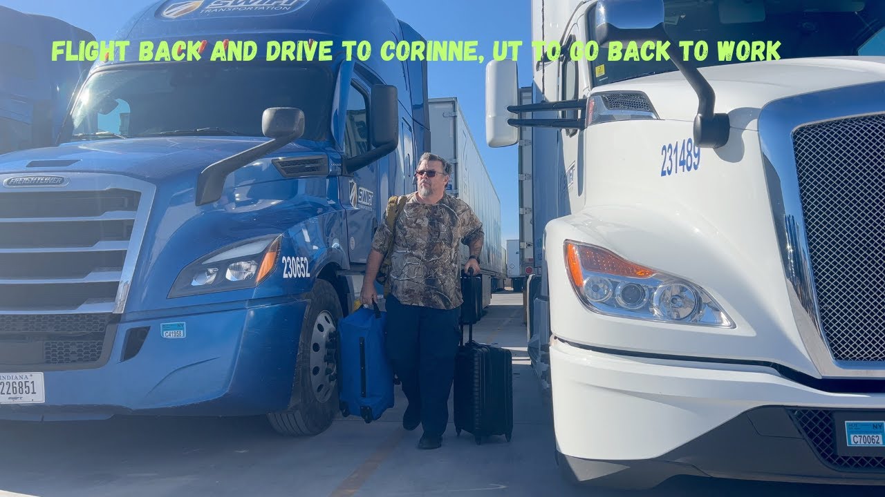 After 2 weeks off we fly back to our truck to begin work. - YouTube