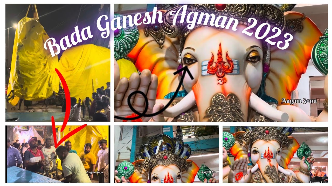 Ecil Soma Shekar bada Ganesh agman 2023 | balapur ganesh | Agman ...