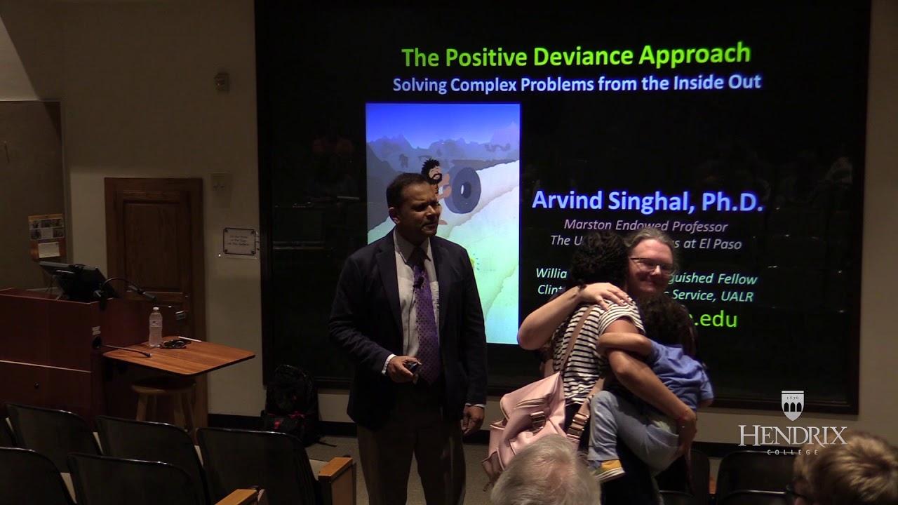 Mellon Scholar Public Lecture Series: Dr. Arvind Singhal - YouTube