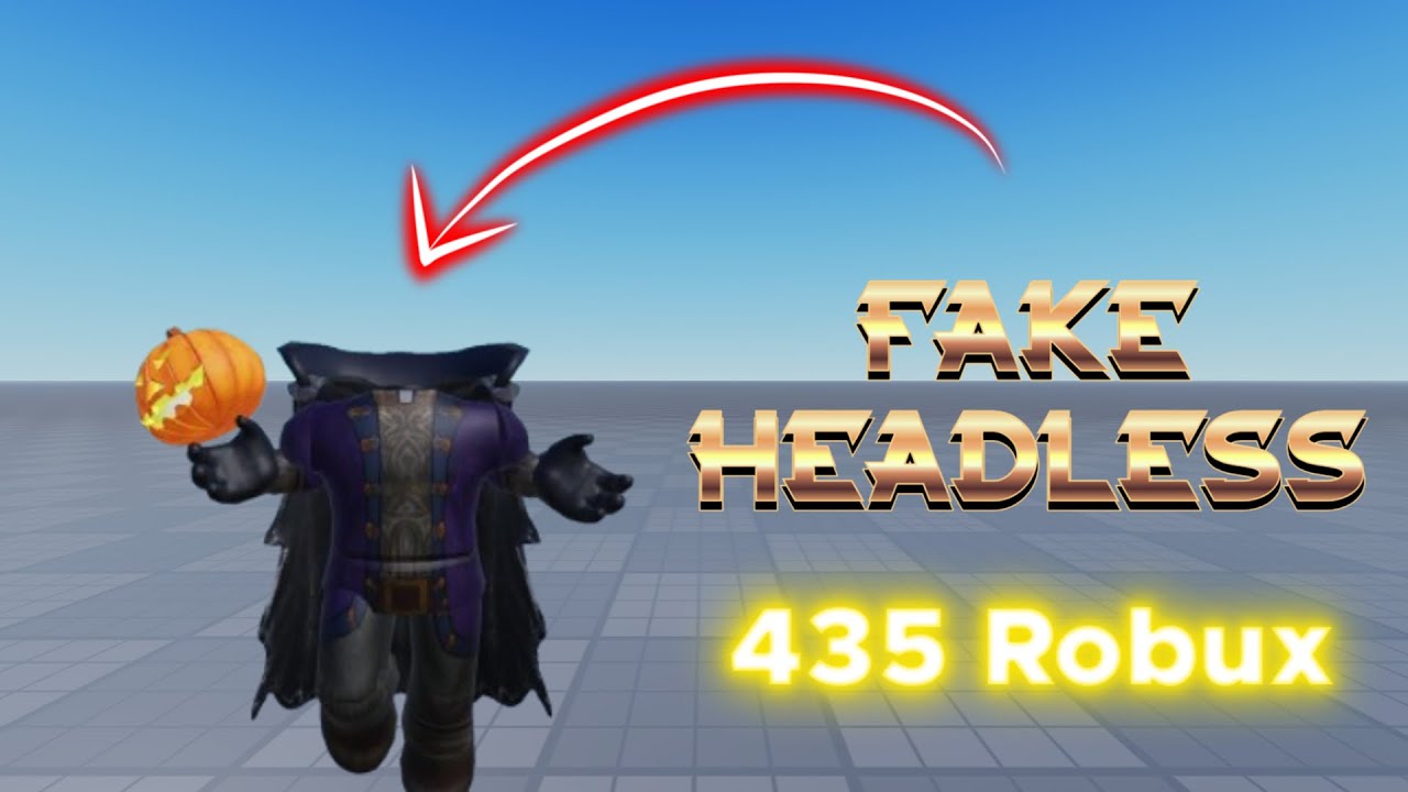 NEW CHEAP HEADLESS!!!! i found this in catalog avatar creator 5 minutes ...