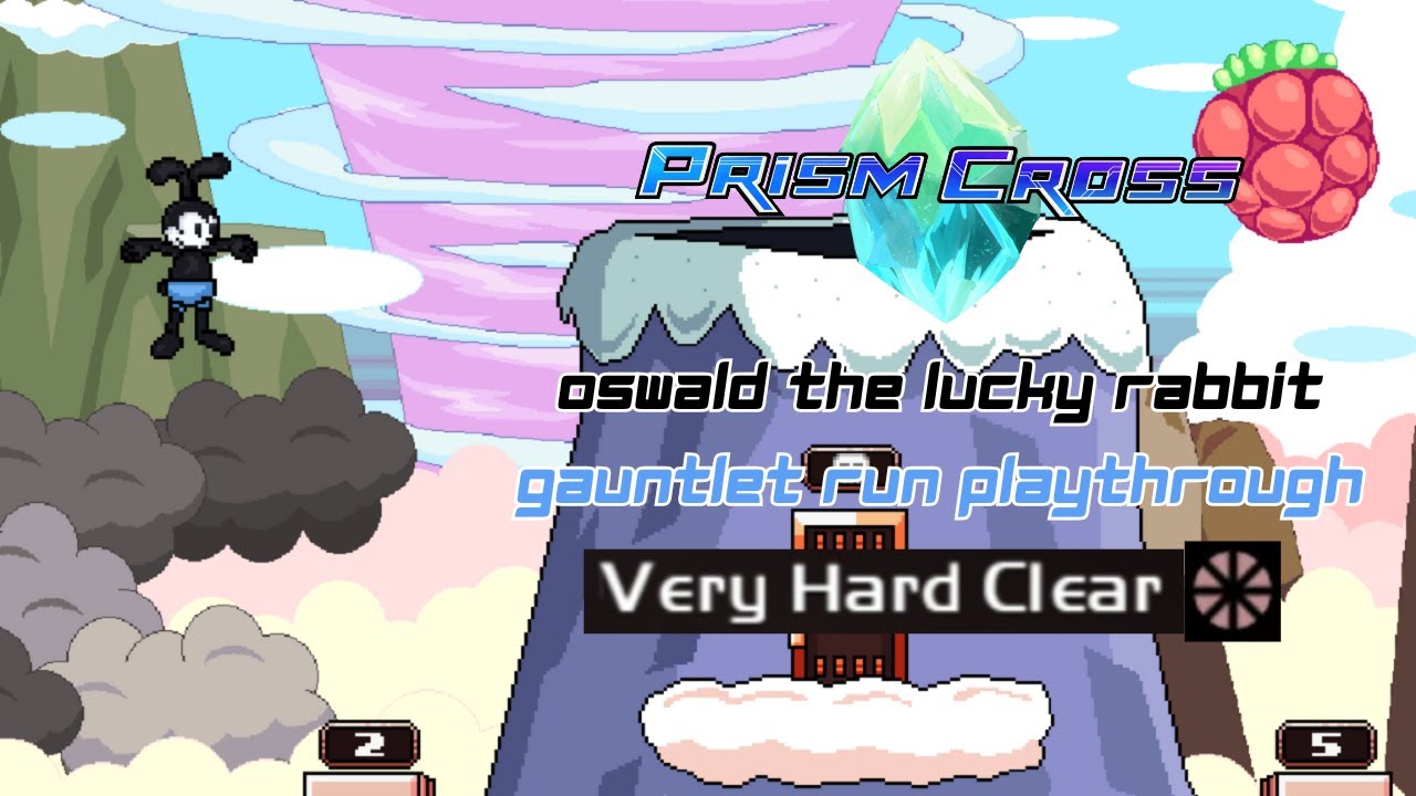 Prism Cross - Oswald the Lucky Rabbit (Disney) Gauntlet Run Playthrough ...