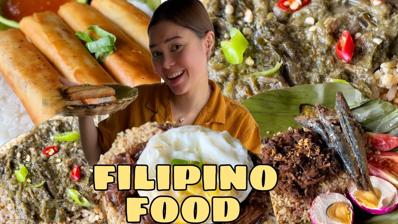 FILIPINO FOOD na nasa DAHON ng SAGING - YouTube