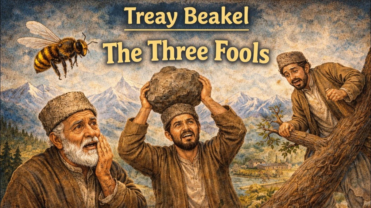 Kashir Daleel || Treay Beakel || The Three Fools || Kashmiri Folk Story ...