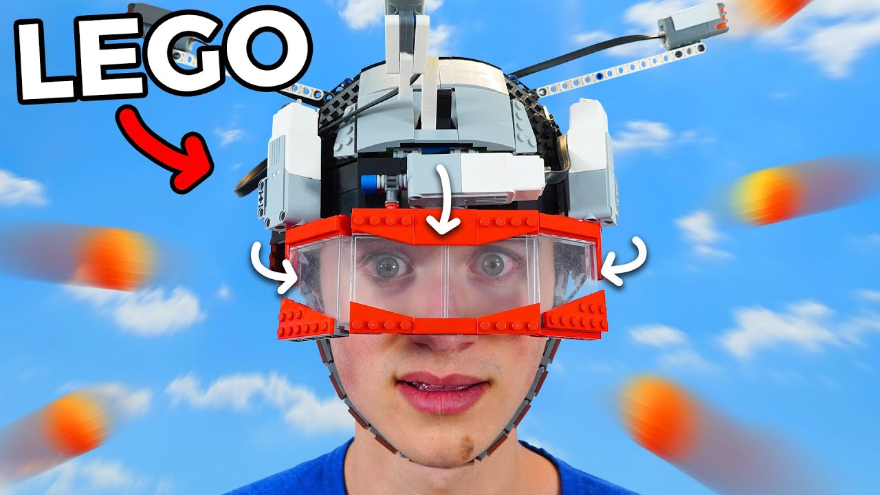 I Built The World's fastest LEGO Eye Protection!! - YouTube