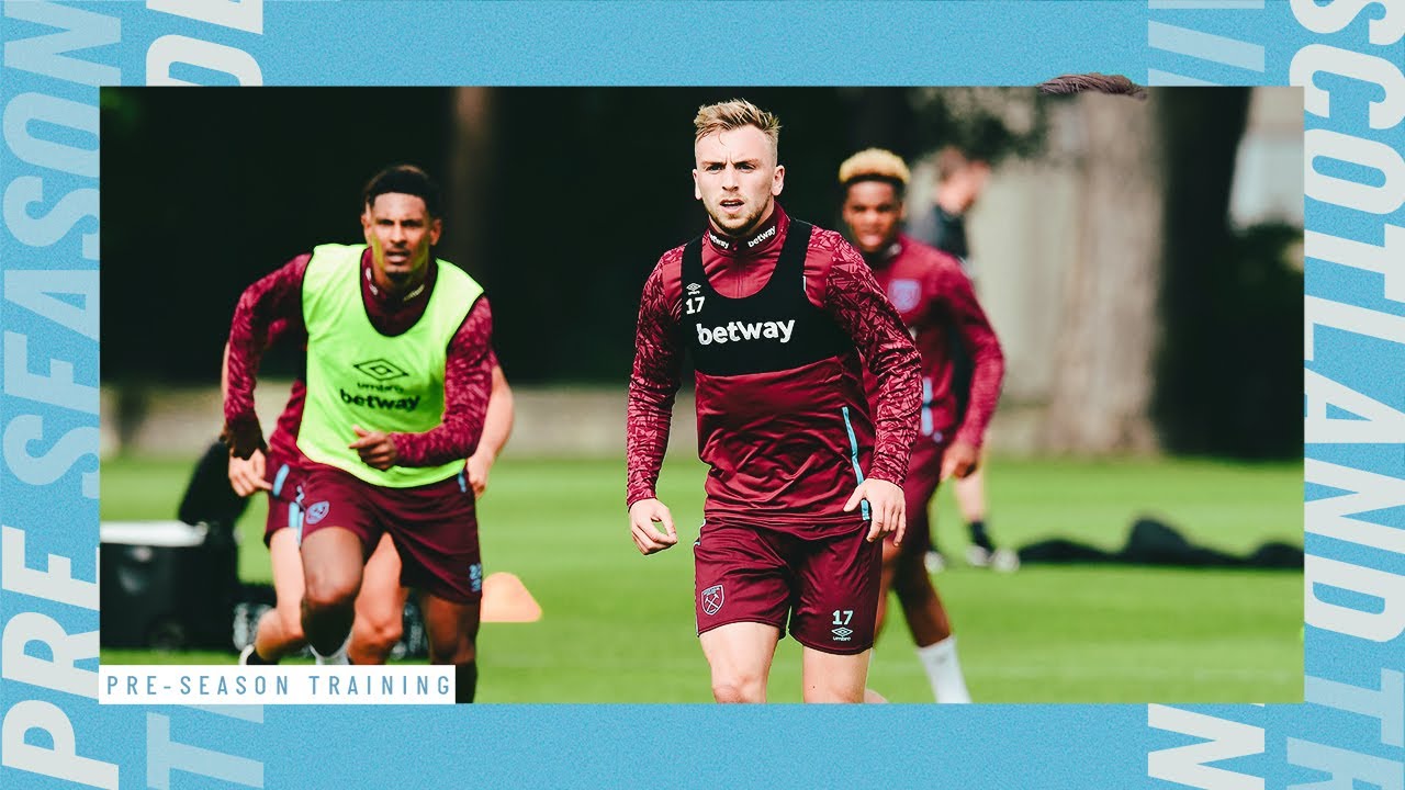 WEST HAM IN SCOTLAND | PRE-SEASON TRAINING - YouTube
