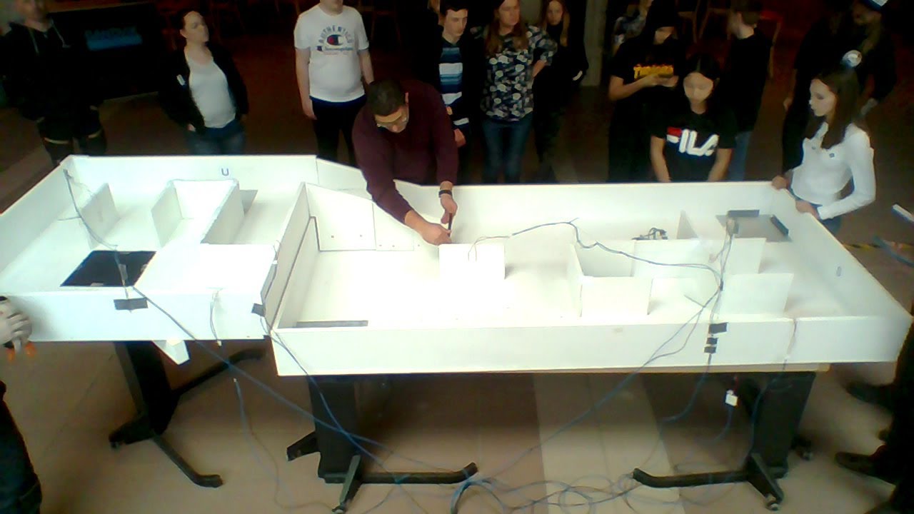 RoboCup Junior Rescue Maze in Hofors, Sweden - YouTube