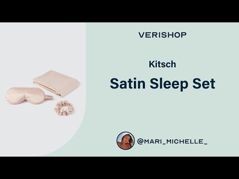 Kitsch Satin Sleep Set Review