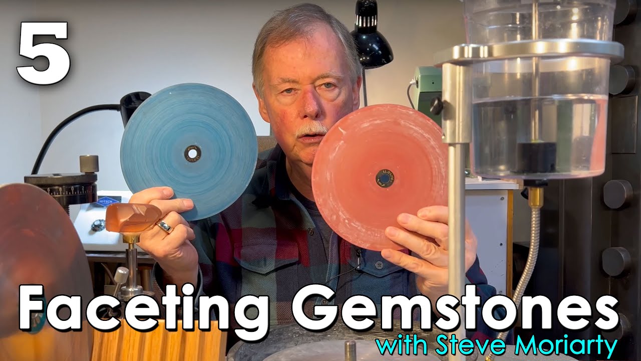 Faceting Gemstones 5 | What Laps are Needed to Facet Gemstones - YouTube
