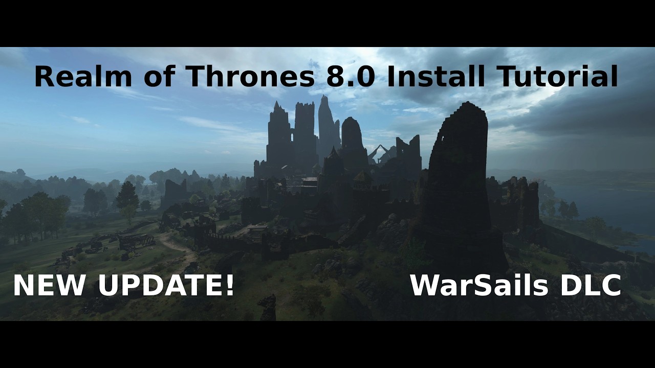 Realm of Thrones 8.0 Mod (Bannerlord 1.3.15) Install / Setup Guide ...