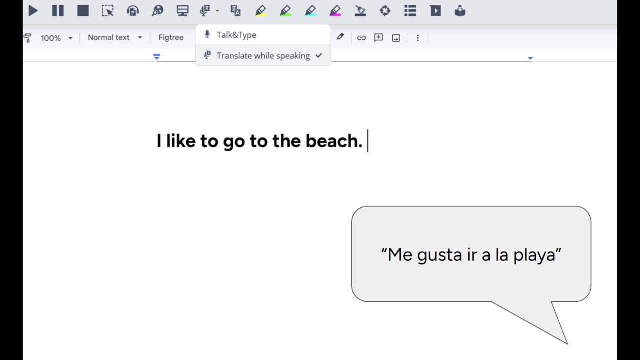 Read&Write for Google Chrome - Translate while Speaking or Typing - YouTube