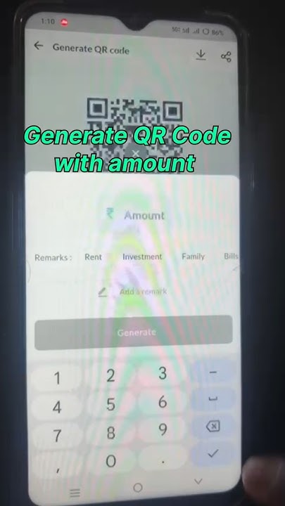 Axis mobile app se QR code generate karna sikhe.|| sirf 2 step me. #axisbank #infowithmmh # ...