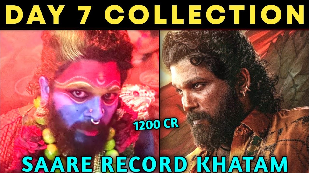 Pushpa 2 Day 7 Total Box Office Collection | Pushpa 2 Box Office ...