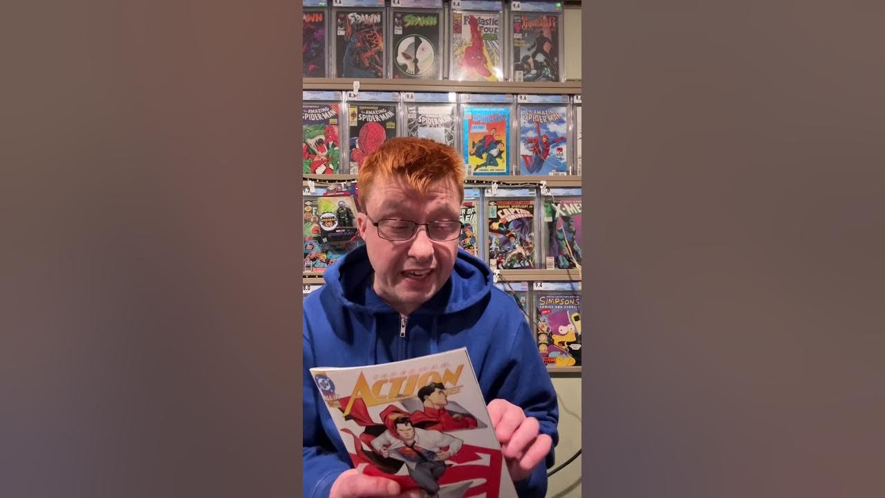 Joels comic corner- Comic Review action comics 1070 - YouTube