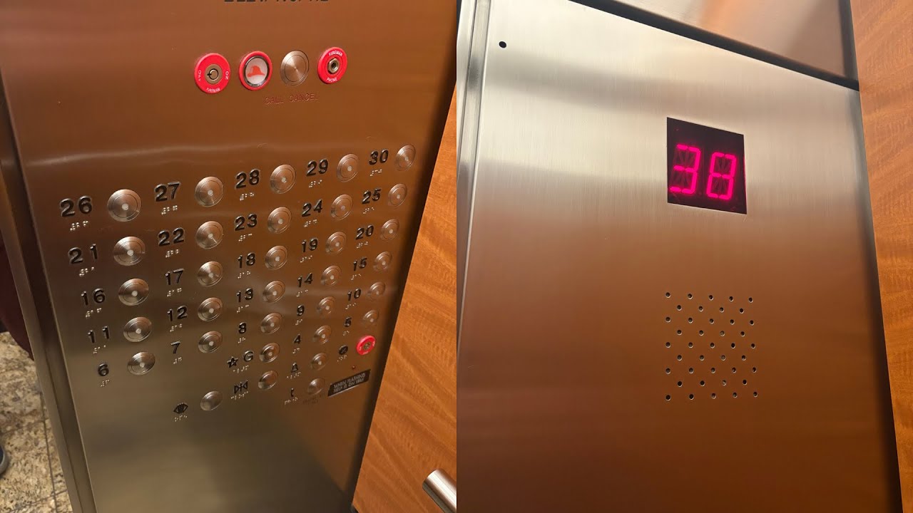 Amazingly Fast 1200 FPM Montgomery KONE Traction Elevators | Chicago ...