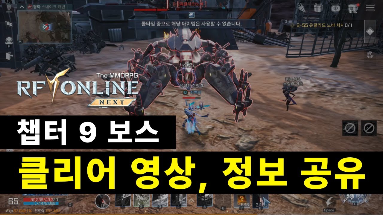 RF Online Next Chapter 9 Final Boss Minimum Spec Clear Guide (107K CP ...