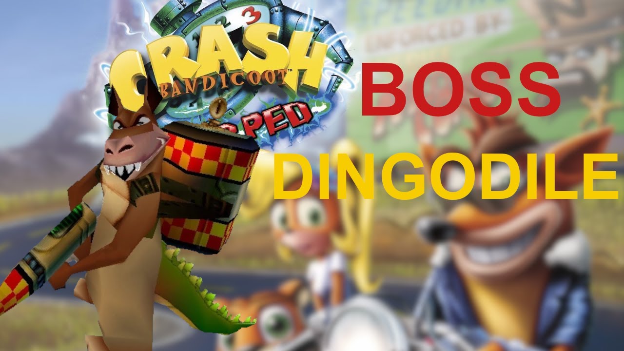 [Crash Bandicoot 3 Warped] - Game Play [ITA] - 105% - Livello BOSS 2 - Dingodile - YouTube