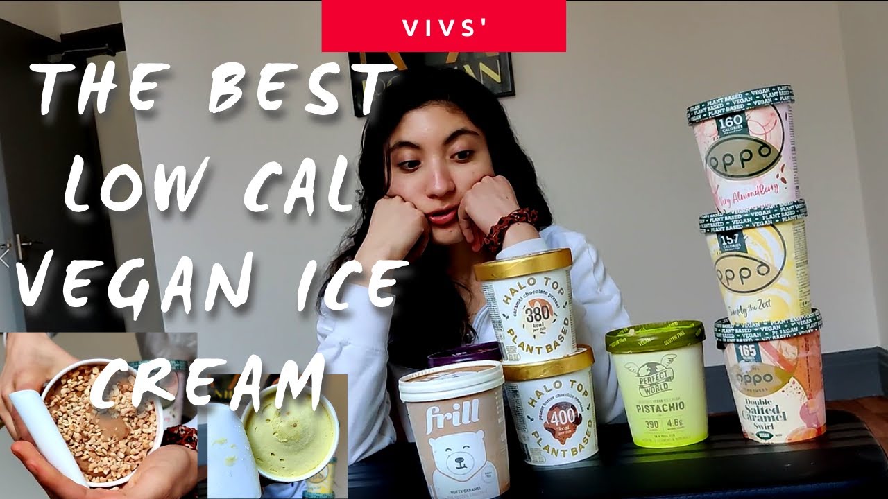 The BEST VEGAN Ice Cream in the UK!! (Halo Top, Oppo, Frill, Perfect ...