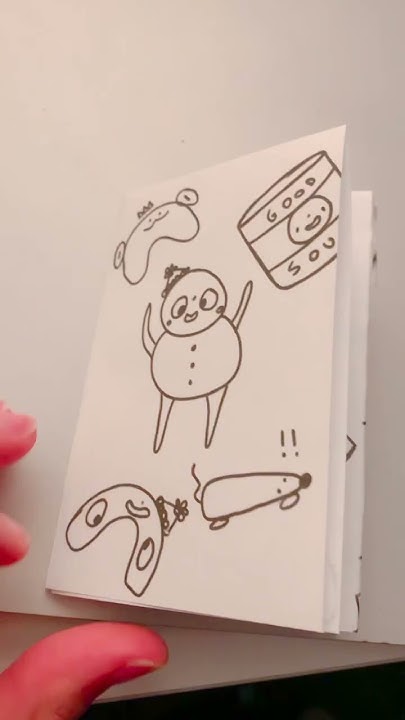 Little doodle Zine :) - YouTube