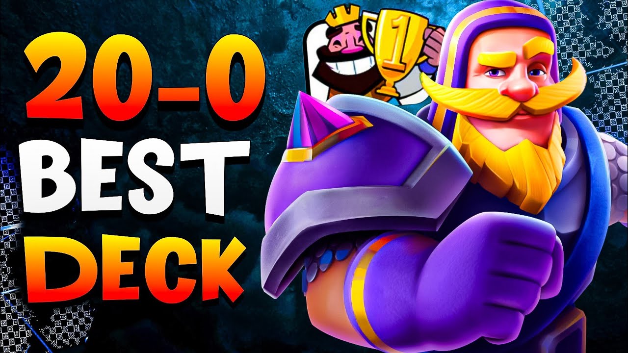 *FLAWLESS* 20-0 with the Best Royal Tournament Deck - YouTube