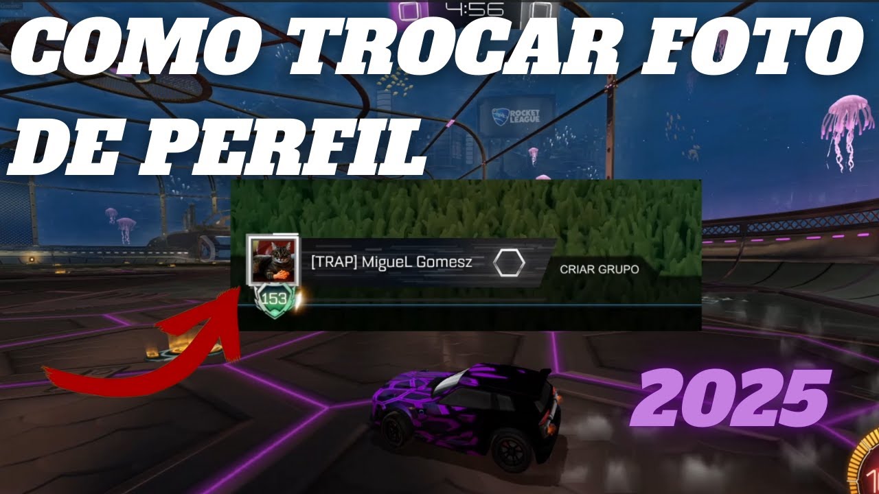 METODO 2025 | COMO TROCAR A FOTO DO PERFIL ROCKET LEAGUE | TUTORIAL ...
