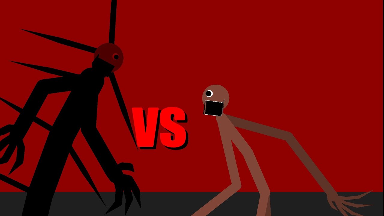 the boiling one vs the mimic (analog horror battle) (stick nodes ...