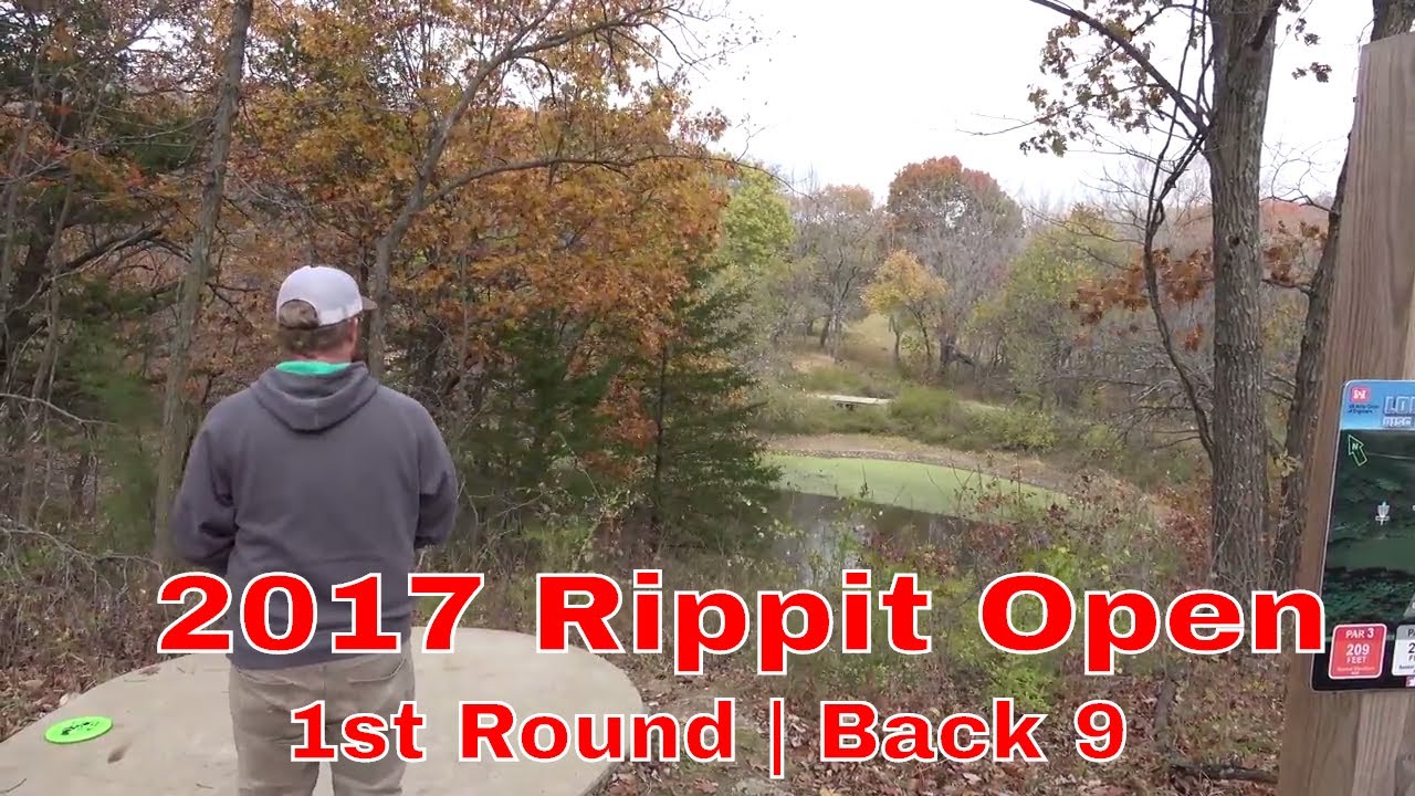 2017 Rippit Open. 1st Round, Back 9. - YouTube