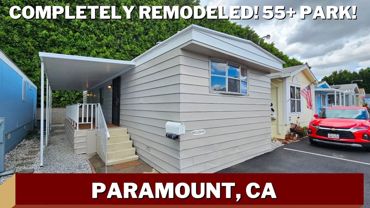 1 BEDROOM + 1 BATHROOM IN PARAMOUNT, CA! MOBILE HOME COMPLETELY ...