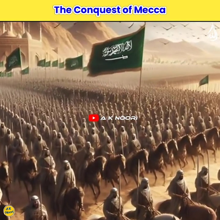 The Conquest of Mecca.. #history #islamichistory #mecca #shorts - YouTube
