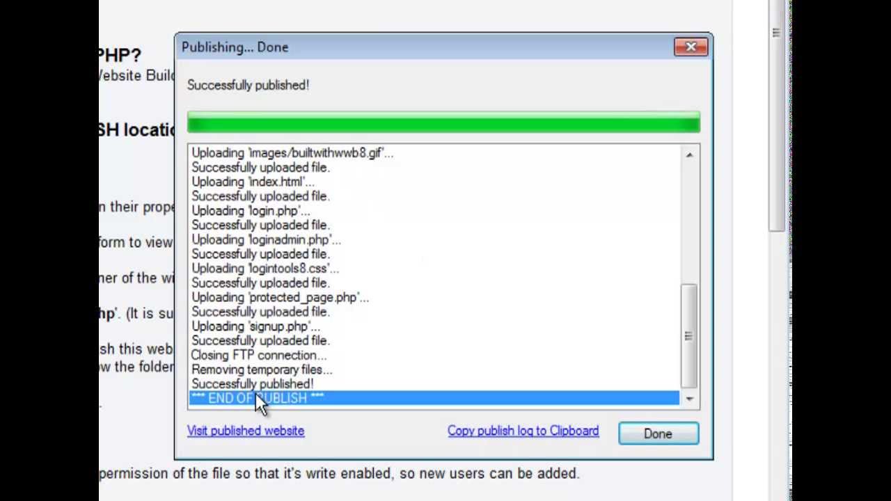 Creating a Password Protected Area (Membership Site) - Part 2 - YouTube