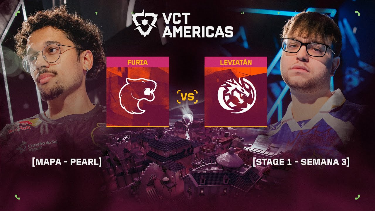 FUR vs LEV — VCT Americas Stage 1 — Semana 3 Día 3 — Mapa 2 - YouTube