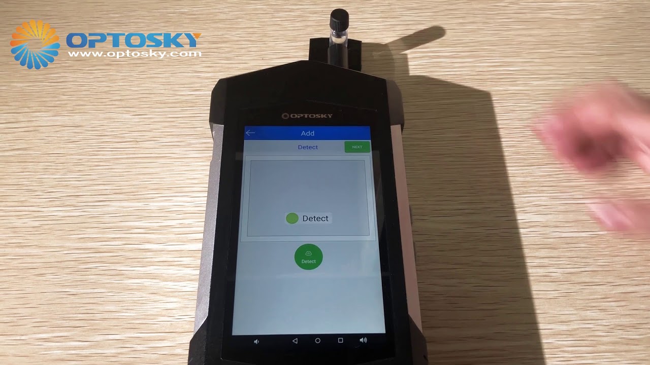 Operation video of ATR6600 handheld Raman Instrument-1064nm - YouTube