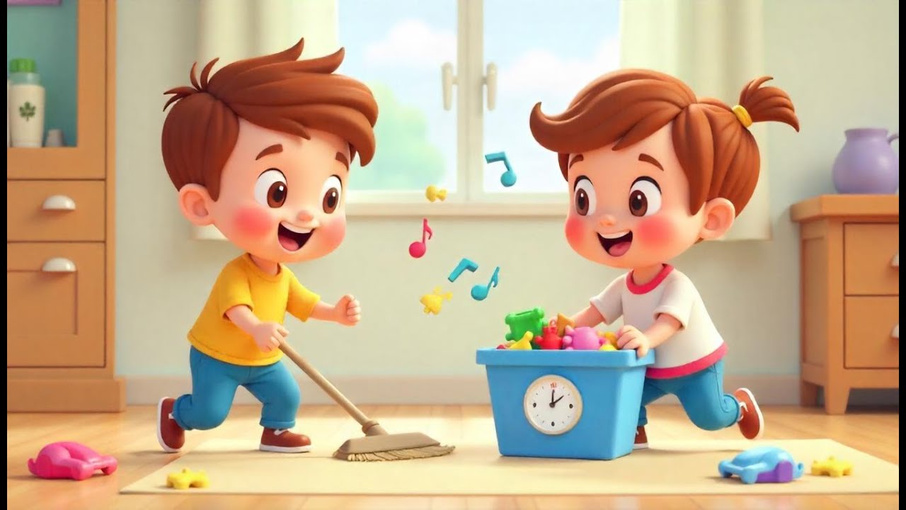 Clean Up Songs for Kids! | Fun Cleaning & Tidying Up Music | Sing ...