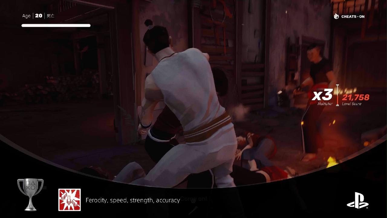 Sifu 20 000 Level Score - Ferocity, speed, strength, accuracy Trophy ...