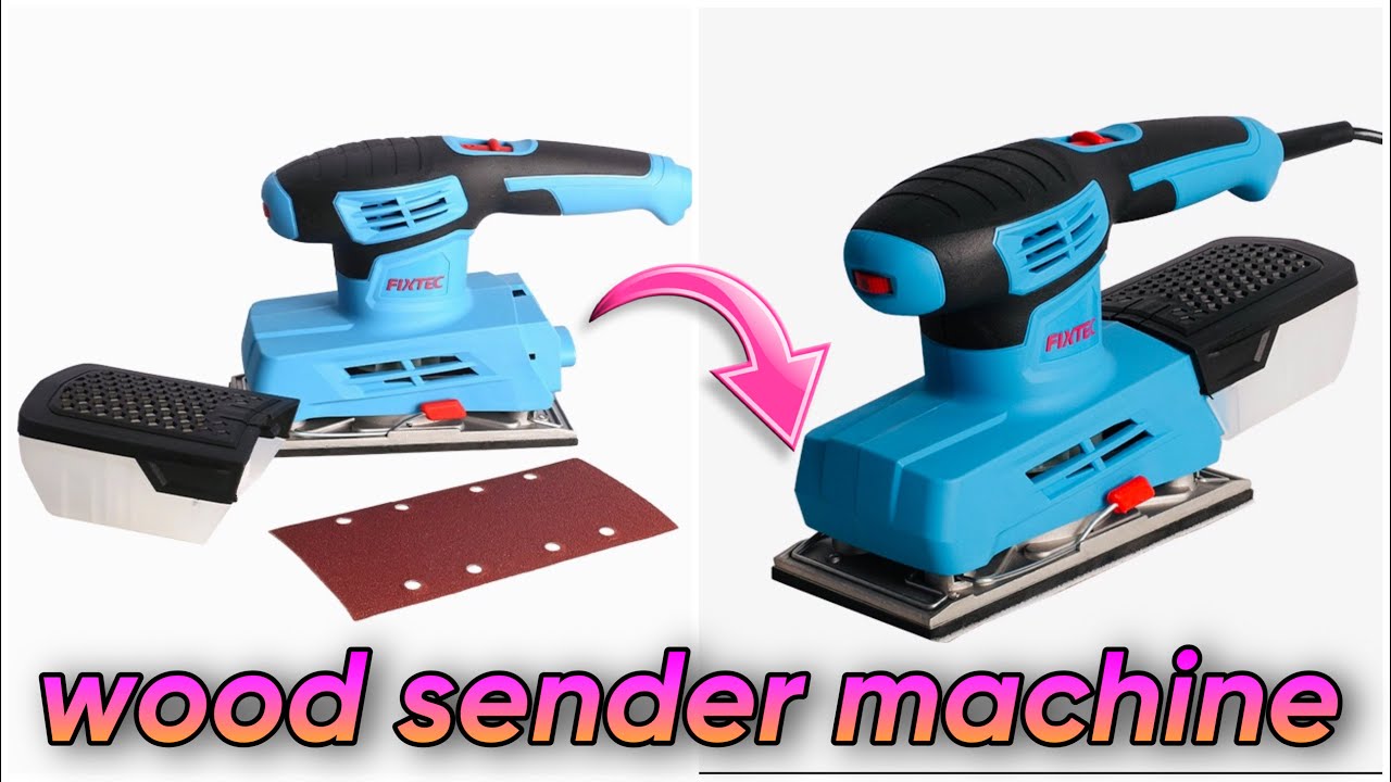 How to make Portable Sander | wood sanding machine - YouTube