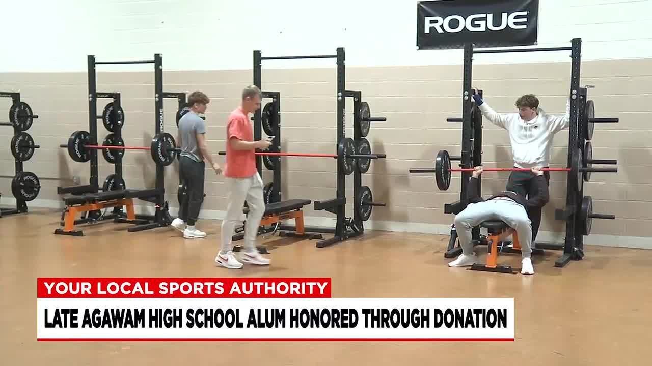 Agawam High School gets new gym equipment in honor of late student ...