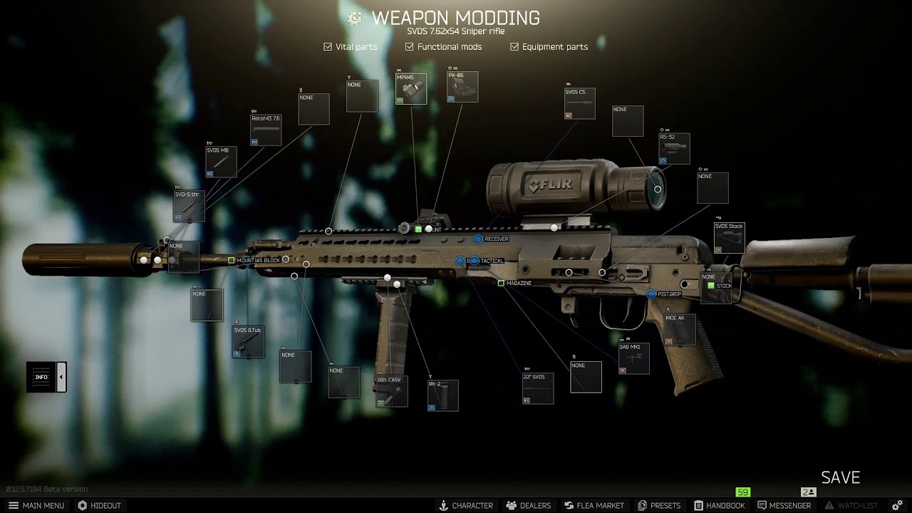 Escape from Tarkov Inventory Review - YouTube