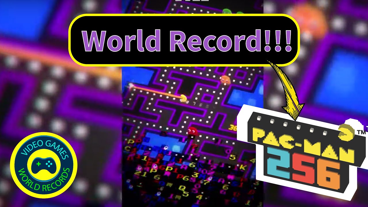 PAC-MAN 256 World Record by @pablo_solano.16 Highest Score - 5528 ...