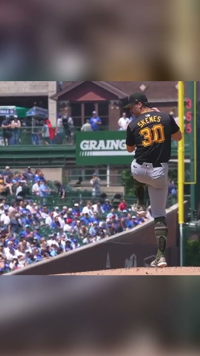 Paul Skenes Slow Motion Pitching Mechanics Baseball Pitcher Instruction Livvy - YouTube