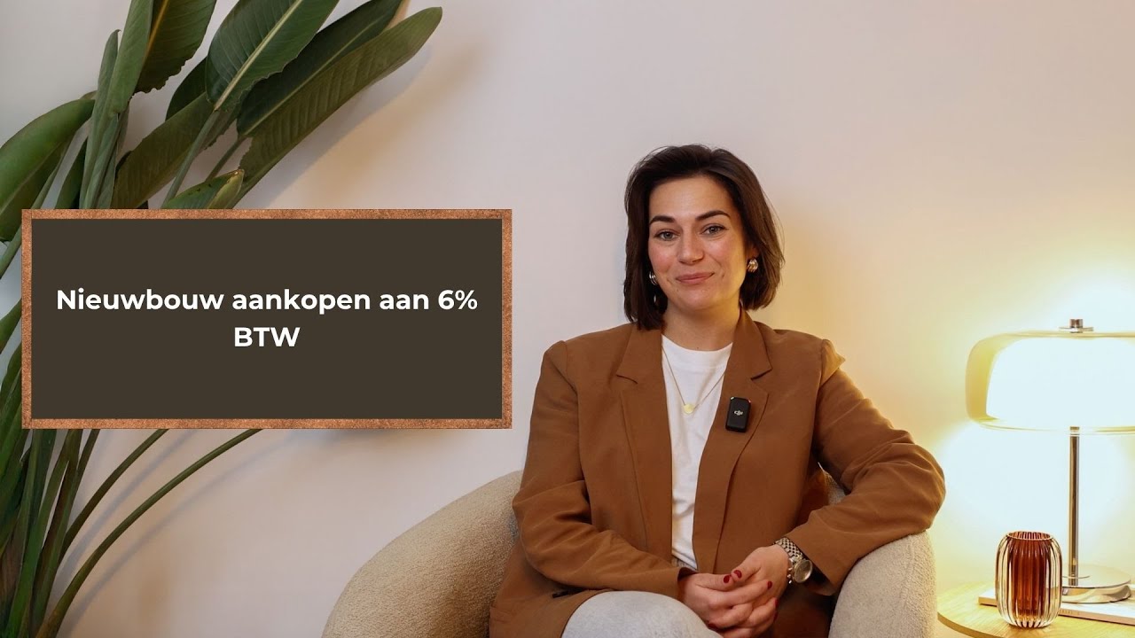 Nieuwbouw aankopen aan 6% BTW - YouTube