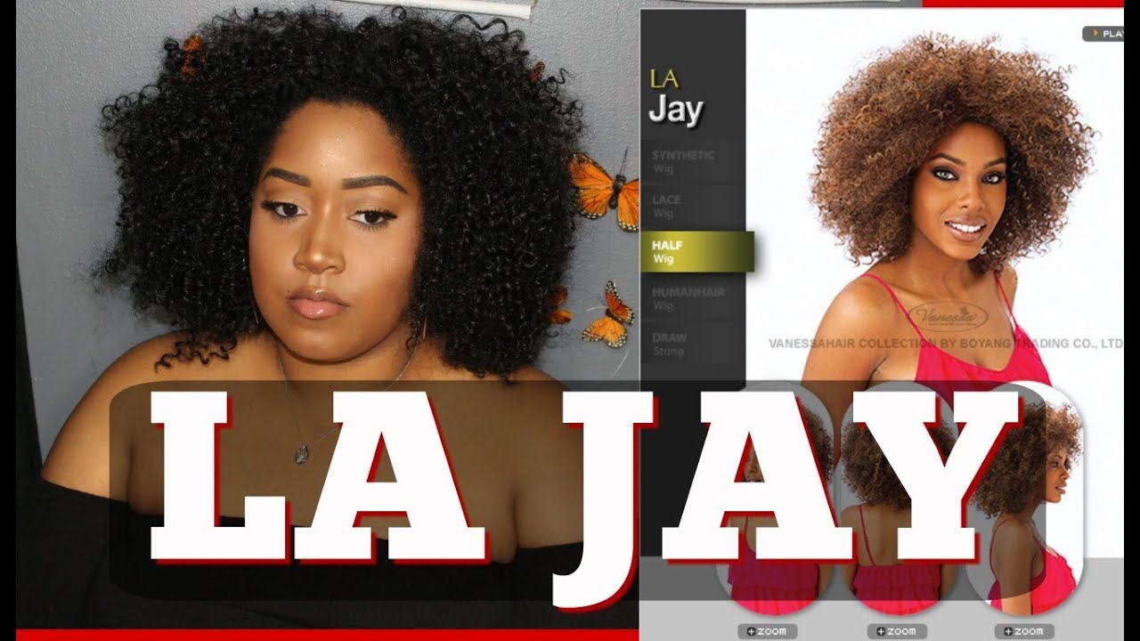 Natural Girl Must Have Wig | Vanessa Collection "La Jay" | DominiqueDenésha - YouTube