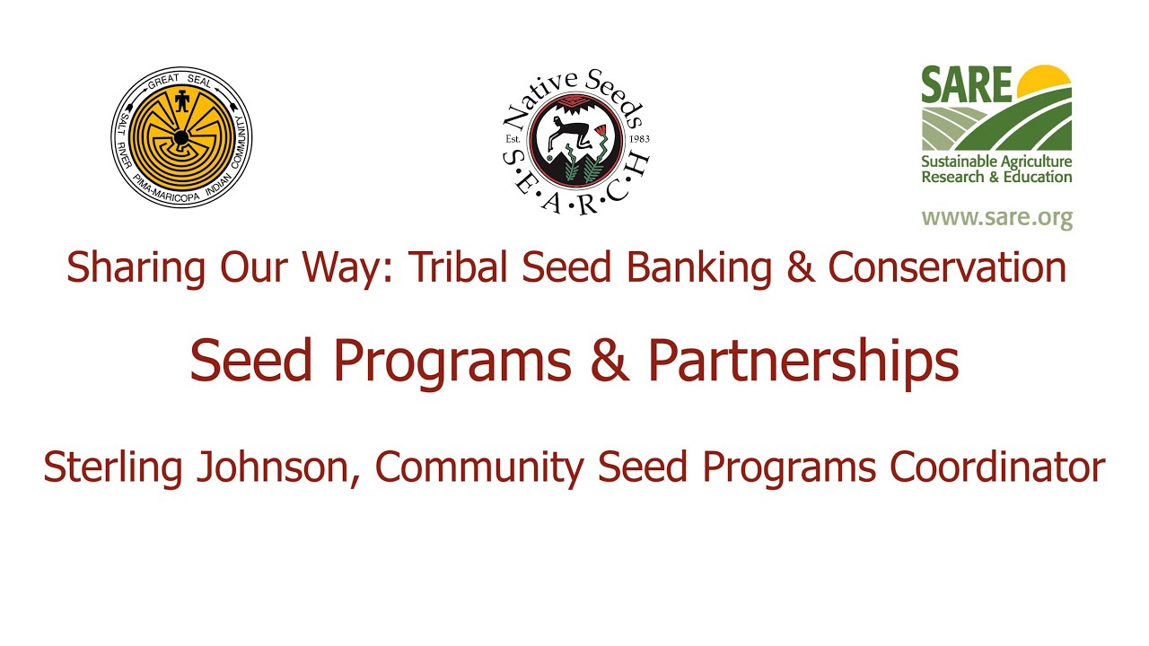 Seed Programs & Partnership - Sharing Our Way Conference 2025 - YouTube
