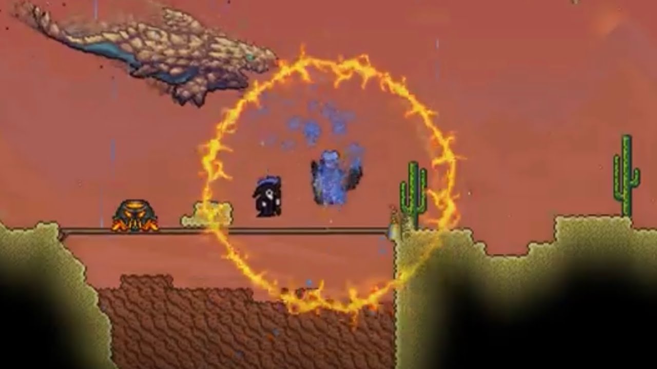 The Great Sand Shark Of The Desert / Ultimate Modded Terraria Survival ...