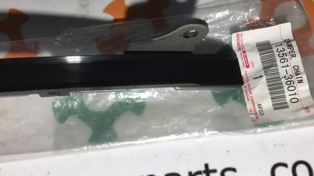 1356136010 13561-36010 Оригинал успокоитель цепи двигателя ГРМ Toyota 1 ...