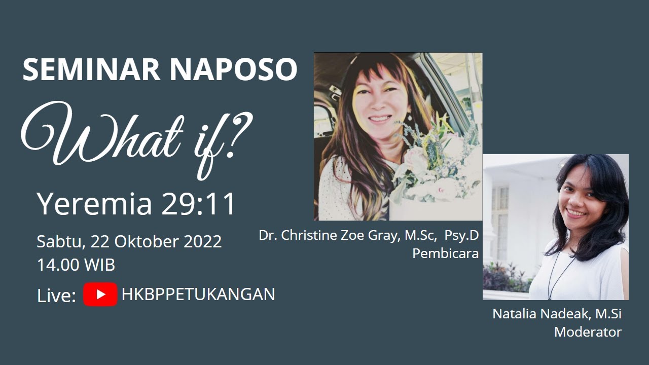 WHAT IF...? SEMINAR NHKB PETUKANGAN 2022 - YouTube