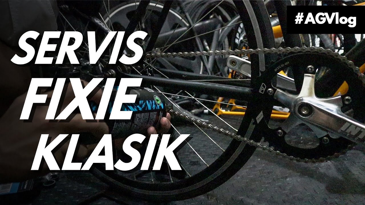 Servis Sepeda Fixie Classic ! Makin Nyaman Untuk Daily ! - YouTube