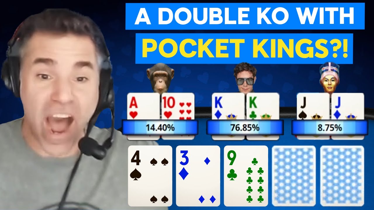 Double KO With Pocket Kings?! | Final Table Poker | Big Shot 109 - YouTube