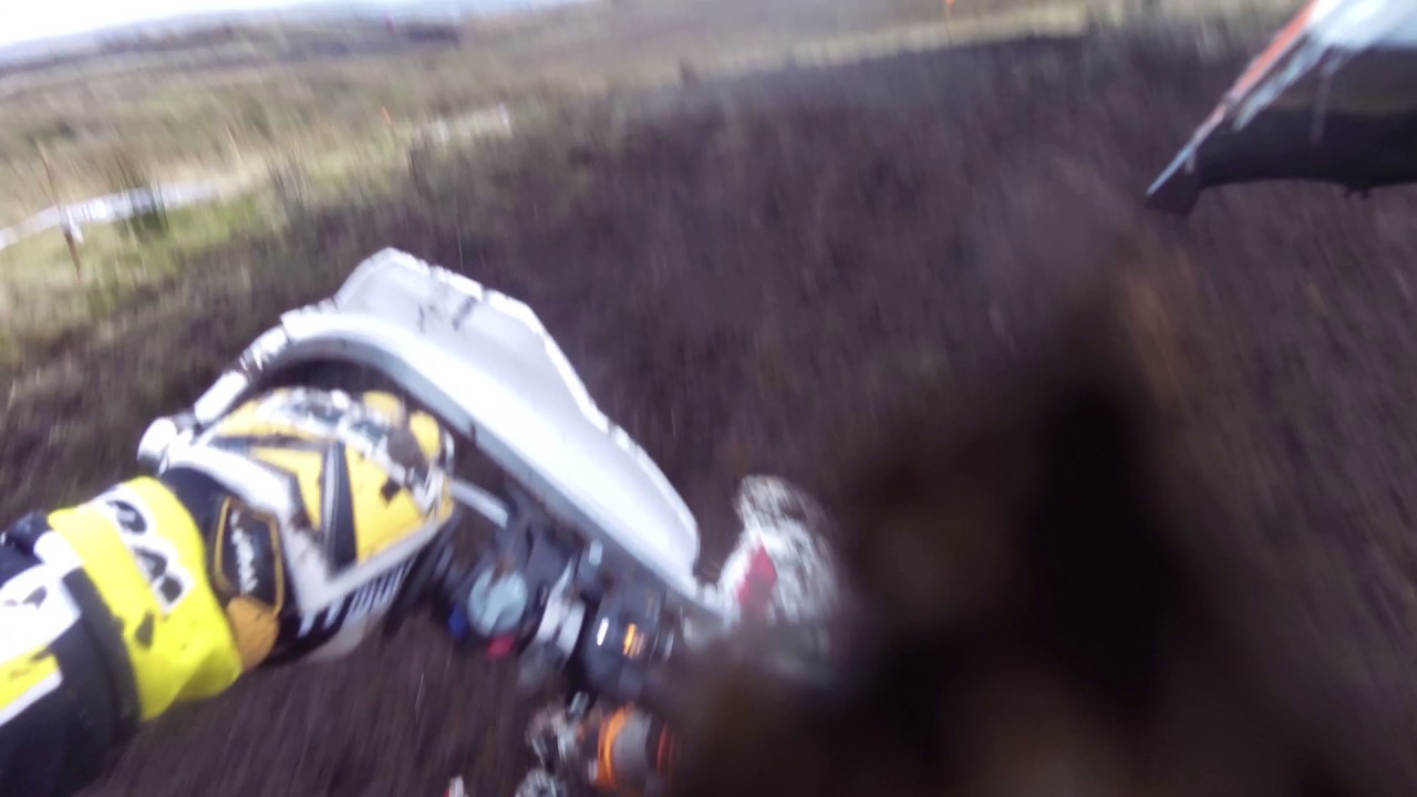 CHRIS MATHERS HOLESHOT FIRBANK KENDAL FIRST LAP - YouTube