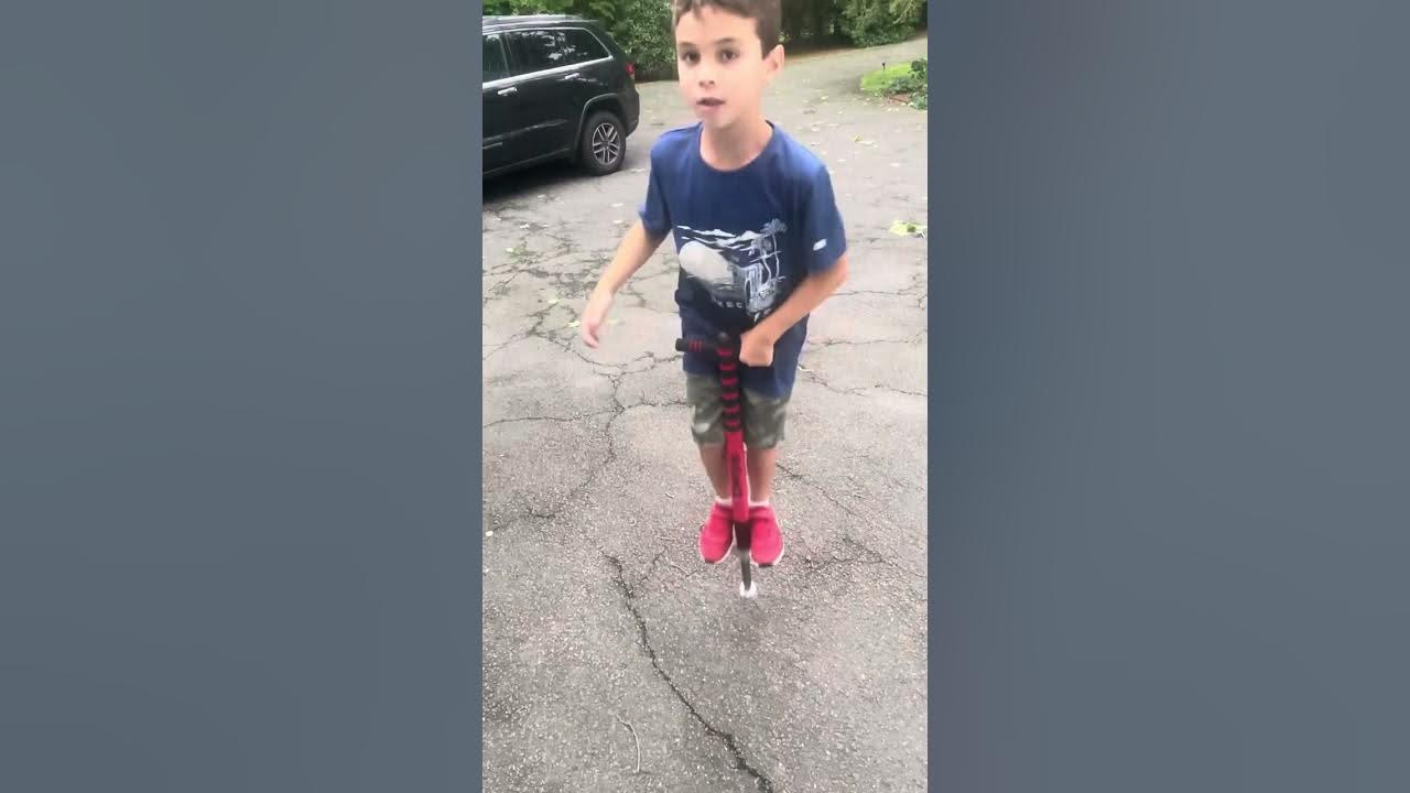 Having a good time pogoing - YouTube