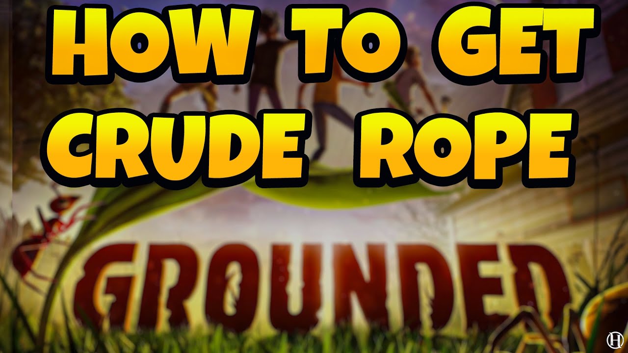 how to Craft Crude Rope in Grounded Game Guide - YouTube