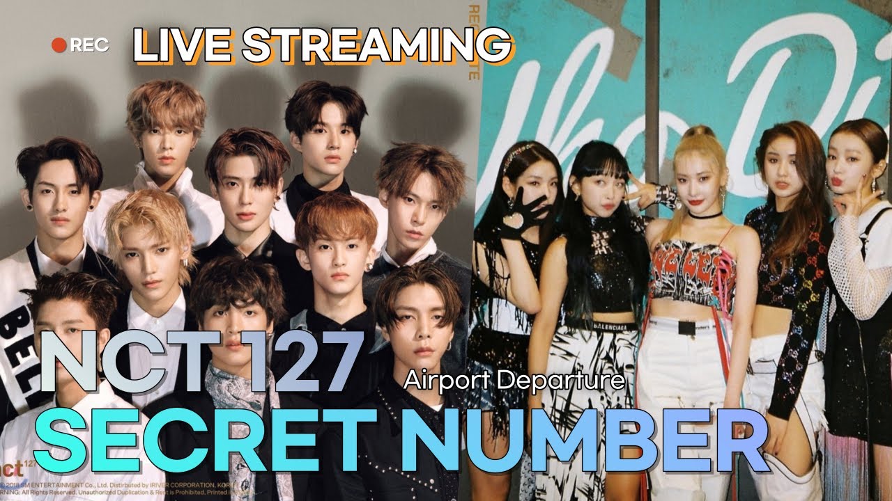 [LIVE] 엔시티127 &시크릿넘버 인천공항 출국 | NCT 127 &SECRET NUMBER Airport Departure ...
